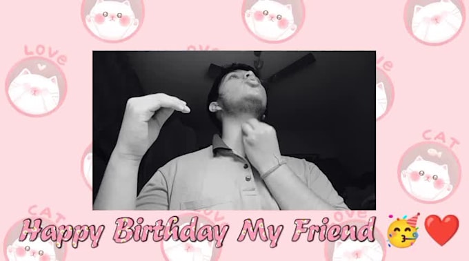 Wish sweet happy birthday message video with beatboxing song by ...