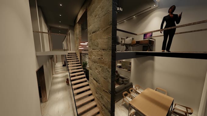 Make detailed 3d models and architecture floorplans by Abdullahabba153 ...