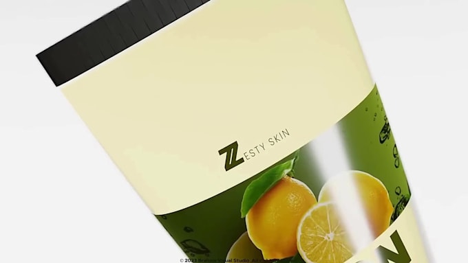 3d cosmetic animation 3d skincare beauty product 3d product animation ...