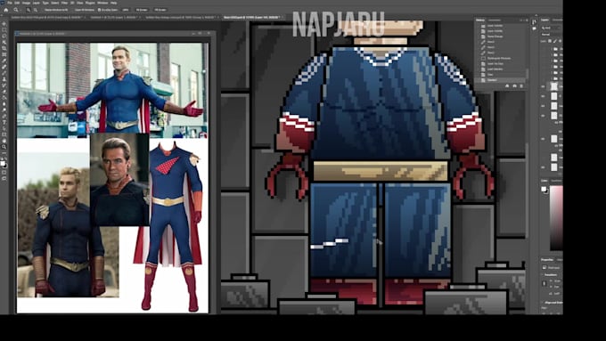 Create a custom pixel art avatar by Napjaru | Fiverr