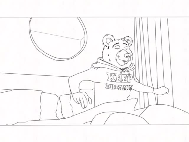 Create 2d line art animation, frame by frame animation, 2d traditional ...