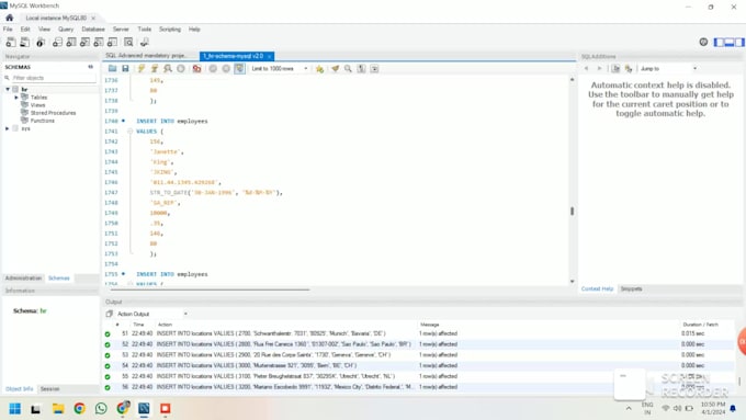 Do data related works using my sql, data visualisation using ms power ...