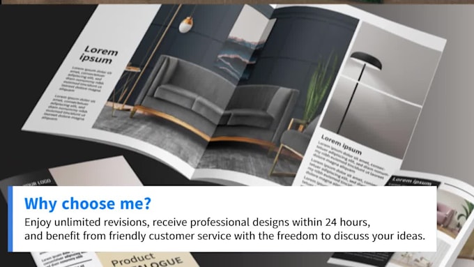 Design product catalog,user guide,instruction manual,booklet and lookbook by Us_creators | Fiverr