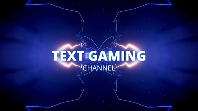 Make a gaming intro in 2d and 3d by Abdulaziz410 | Fiverr