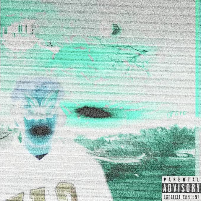 Create abstract album covers like hip hop, hyperpop, glitchcore, rock ...