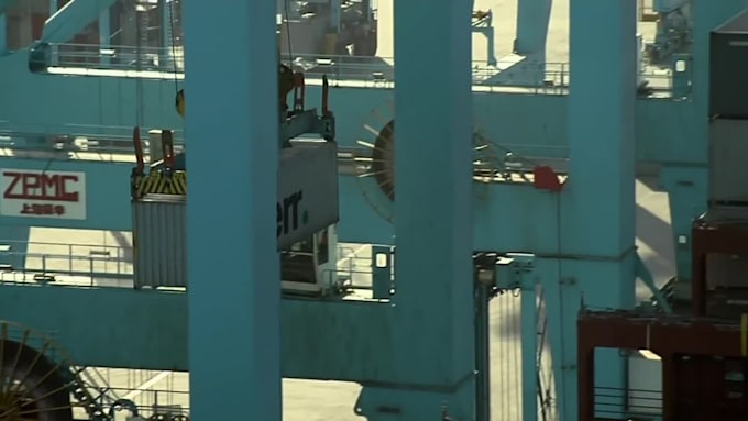Make a video of container unloading with your company logo by Holi360 ...