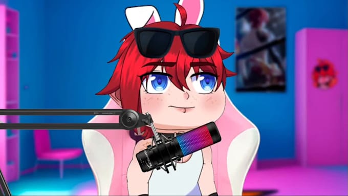 Animated 2d stylized avatar by Ale_gpiedra | Fiverr