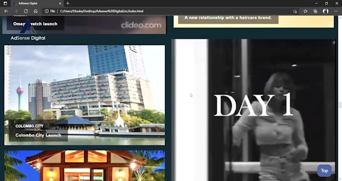 Convert your wireframe design into a responsive html, css, javascript ...