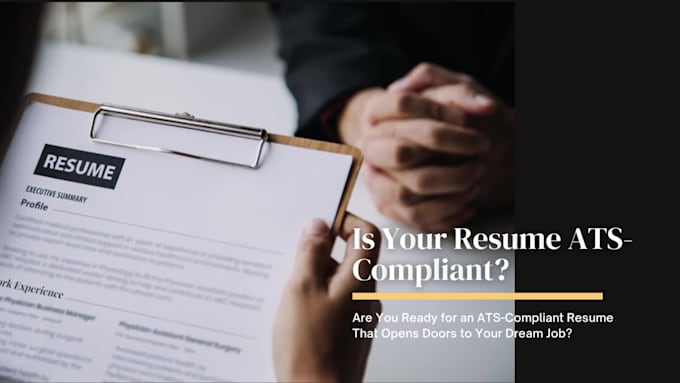 Provide professional resume and cv writing with ats optimization by ...