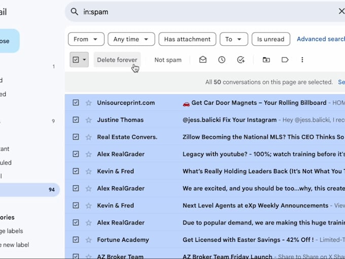 Organize and manage your email inbox like a pro by Jessbalicki | Fiverr