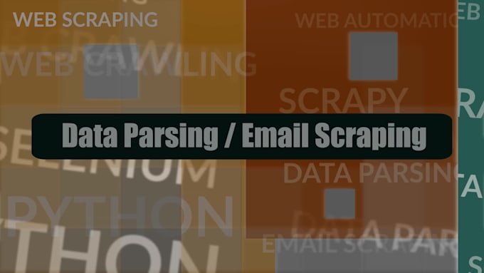 Do web scraping and crawling in python by Graphicsincbd | Fiverr