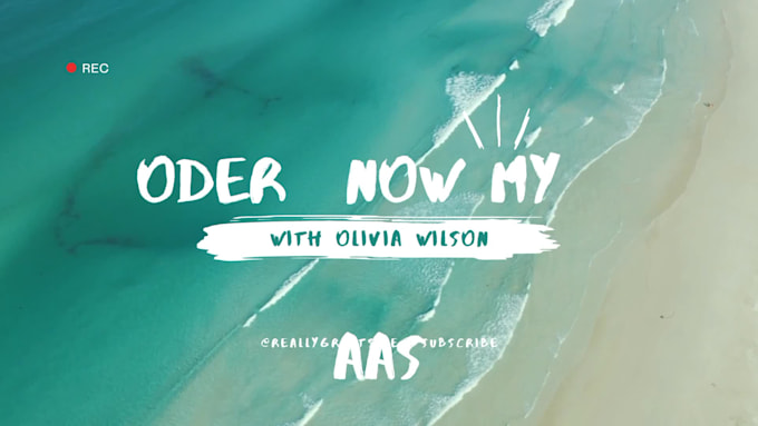 Intro outro video editing logo design by Misbahbmn | Fiverr