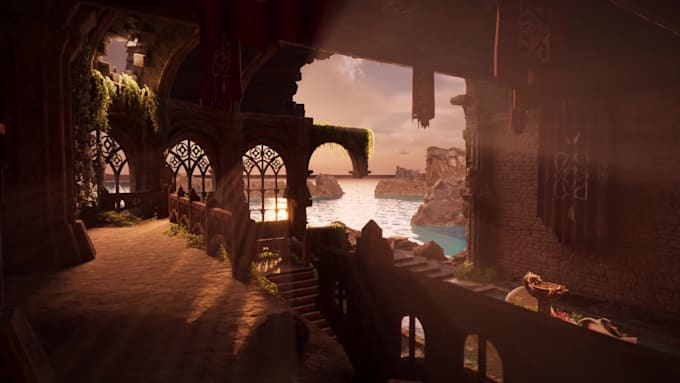 Design 3d environment, levels, terrains, scenes, world in blender and unity by Crestholding | Fiverr