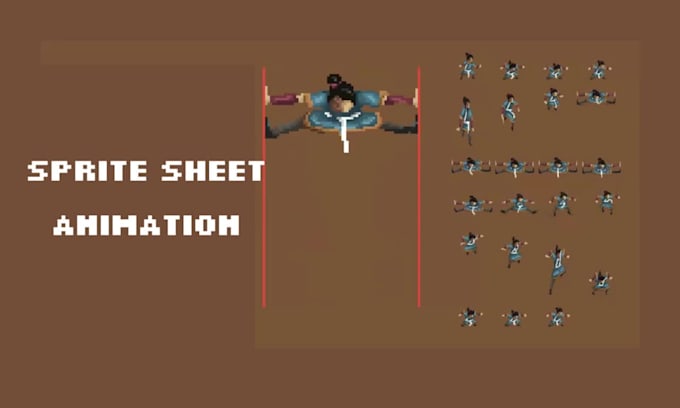 Create pixel art sprite sheet, sprite sheet animation, pixel art ...