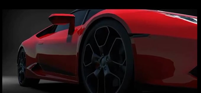 Realistic 3d car rendering, car model interior, animation, body kit 3d ...