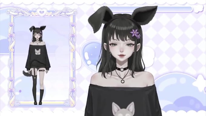 Vtuber live2d model,rig,avatar,anime,vrchat,3d vtuber,pngtuber,cubism ...