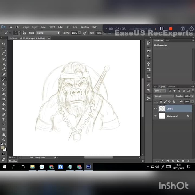 Draw realistic digital painting of your portrait illustration human ...