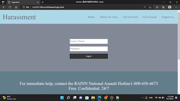 Be your web developer and designer in html css by Sadiah777 | Fiverr