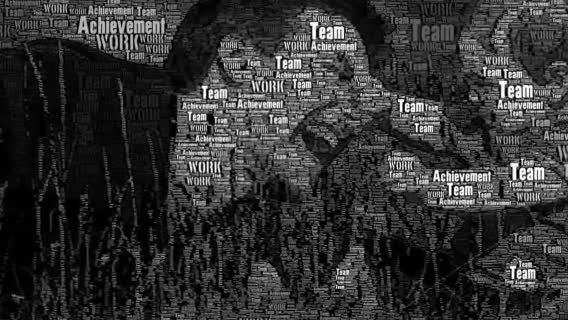 Create a text message illustration of your portrait by Venezart | Fiverr