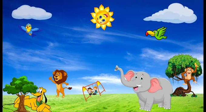 Create high quality professional animation for kids by Uroojmalik121 ...
