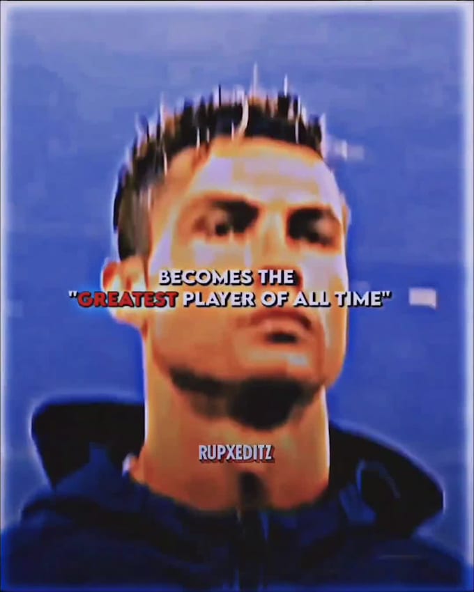 Do something really good at video editing in football games by ...