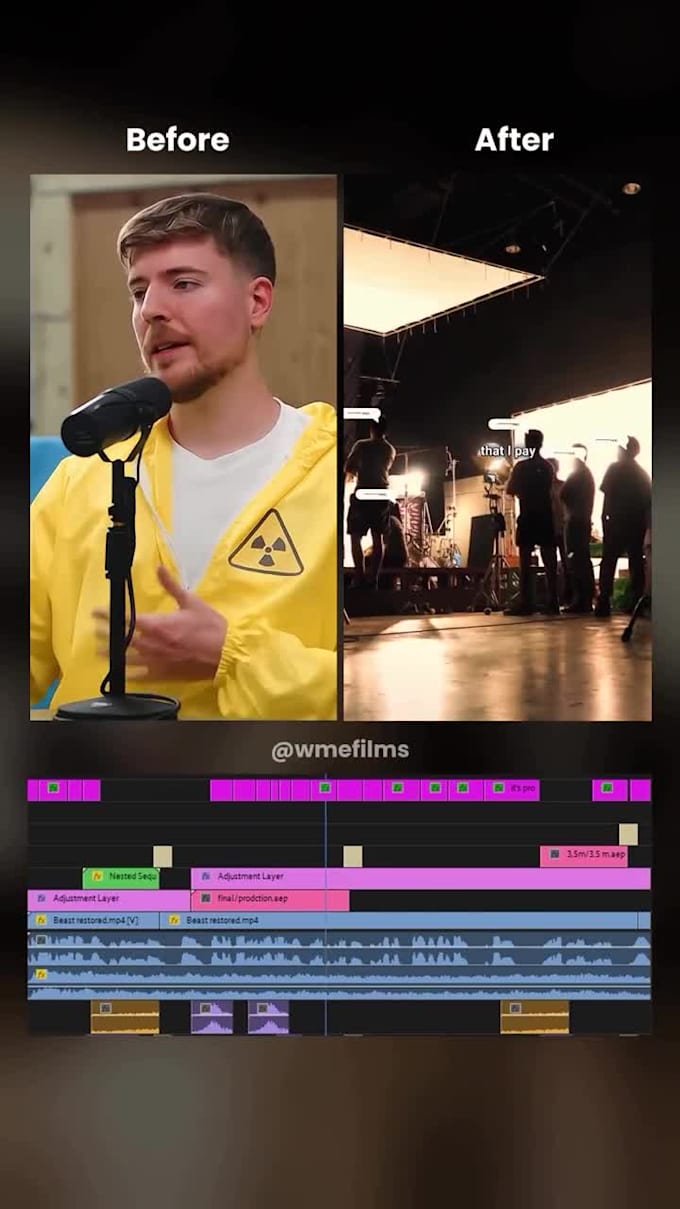Be your faceless reels,shorts,tiktok editor by Corneliustokker | Fiverr