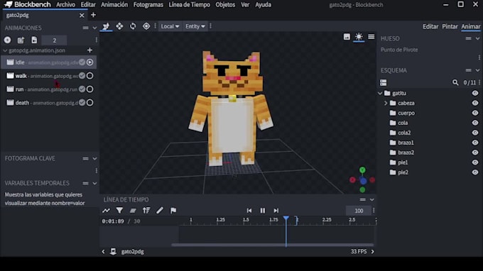 Create a blockbench model for you by Gatopizza | Fiverr