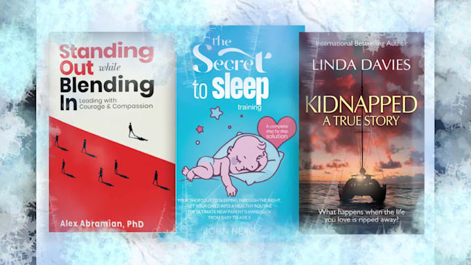 Design a simple yet elegant book cover design by Remlek_designs | Fiverr