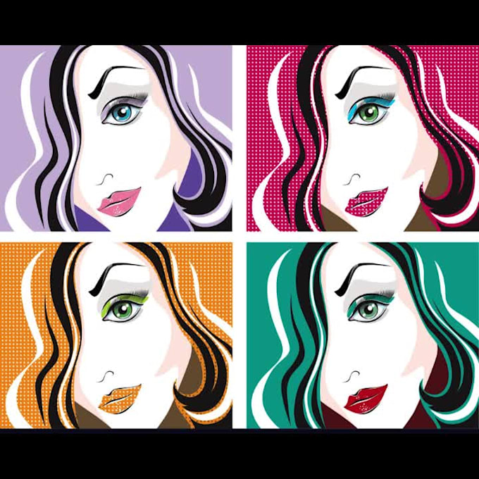 Draw pop art cartoon style from your photo by Illustratio20 | Fiverr