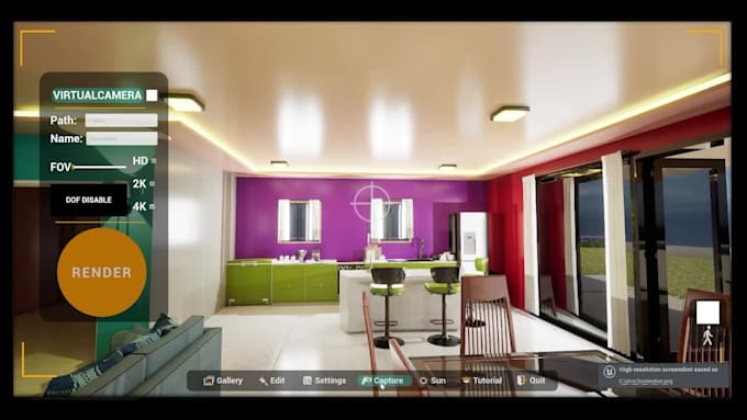 Create an interactive architectural visualization, virtual tour in unreal engine by Drnitishb ...