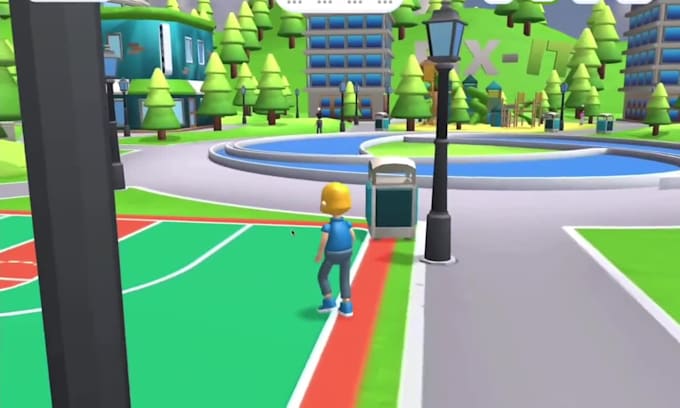 Create 3d city model interactive webgl game 3d environment threejs animation by Kyrianlab | Fiverr