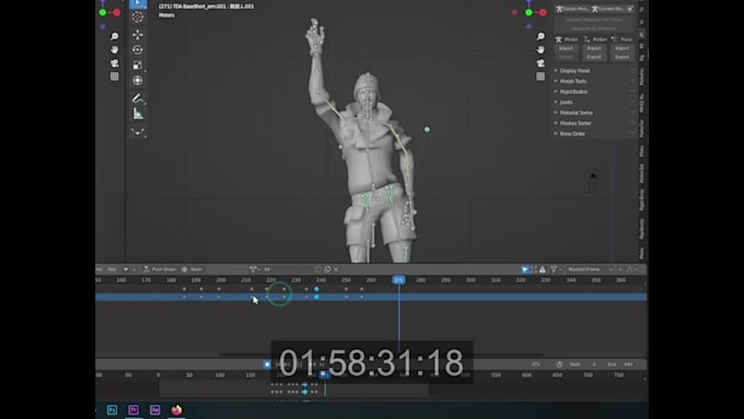 Extract 3d model from android game, rig, animate and render by Indra28 ...