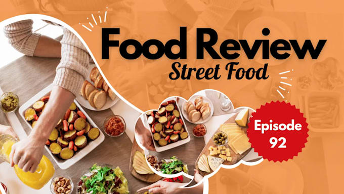 Create custom cooking thumbnails for your brand by Oussamazeggoud7 | Fiverr