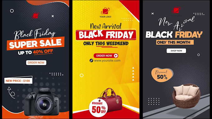 Create animated gif banner ads by Sahhajan14 | Fiverr