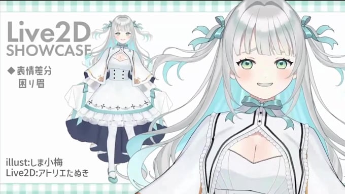 Draw and rig your 2d vtuber model live2d model rigging 2d character ...