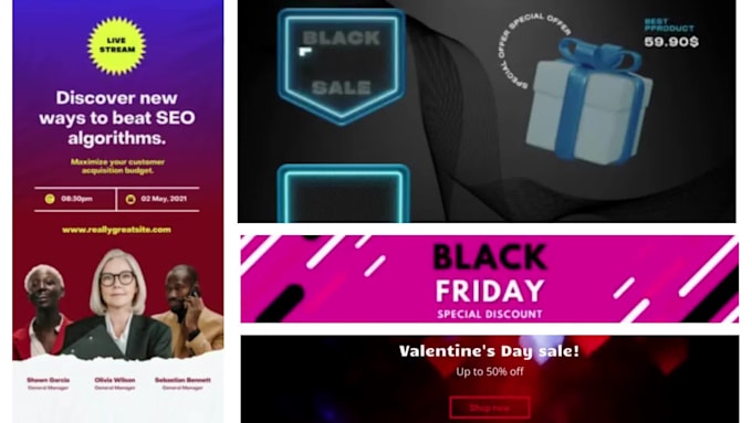 Design interactive display ads and animated gif banners by Arslan_dude ...