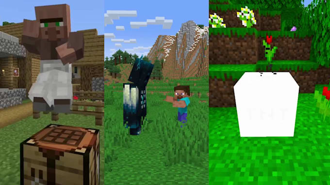 Be minecraft map builder minecraft animation roblox builder castle, farms by Sam_esstudio | Fiverr