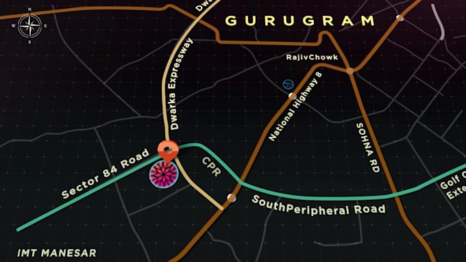 Map animation motion graphics by Kunalsoni838 | Fiverr