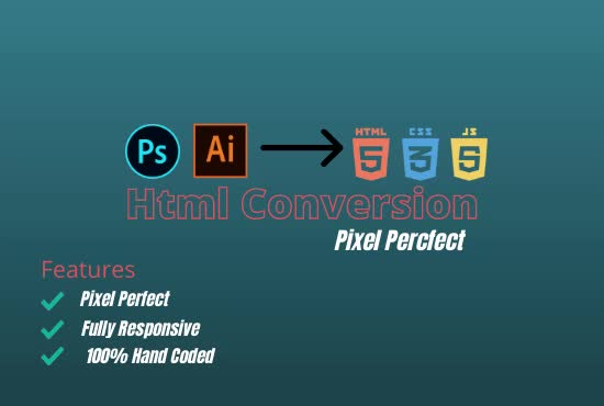Convert psd template into html,css,bootstrap,php,mysql by ...