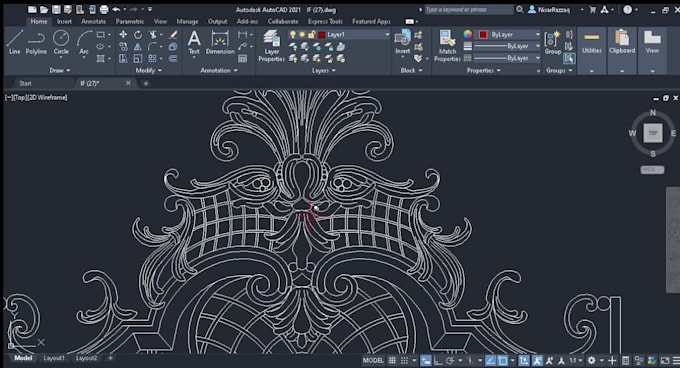 Convert complex images to autocad drawing by Hmzarar114 | Fiverr