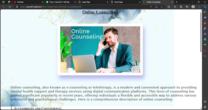 Make best website design according to your requirements by Vivek_027 ...