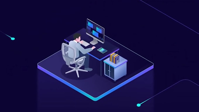 Create a 3d isometric animated explainer video for your brand and ...