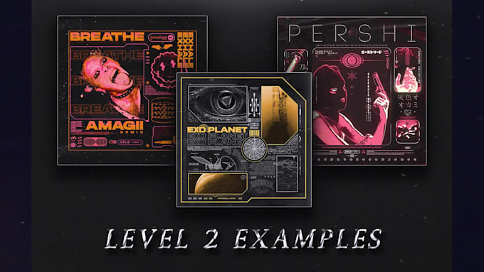 Create a futuristic, acid graphic cover for your project by Digiprophet ...