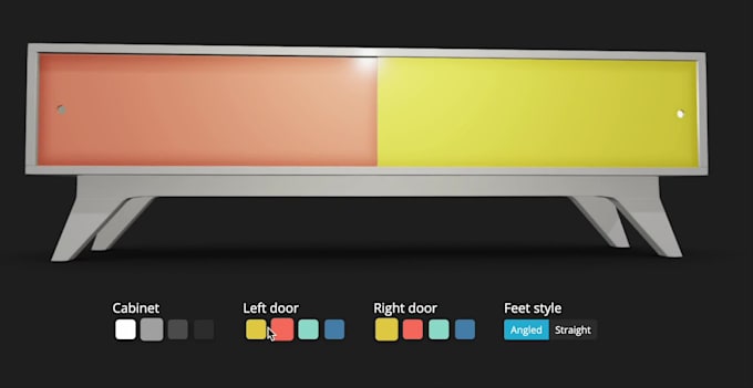Create a custom 3d configurator using sketchfab viewer api by Soutrik0306 | Fiverr