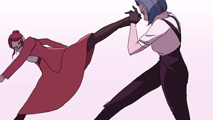 Make 2d animated videos, gifs, loops by Hannelor01 | Fiverr