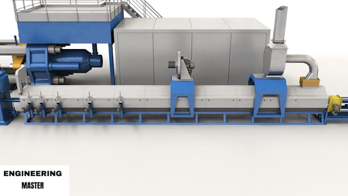 Create 3d industrial animation for engineering animation and ...