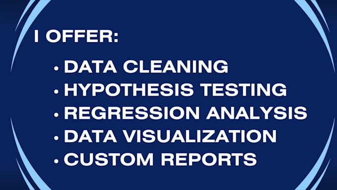 Do statistical data analysis with r and r studio by Frank_haenel | Fiverr