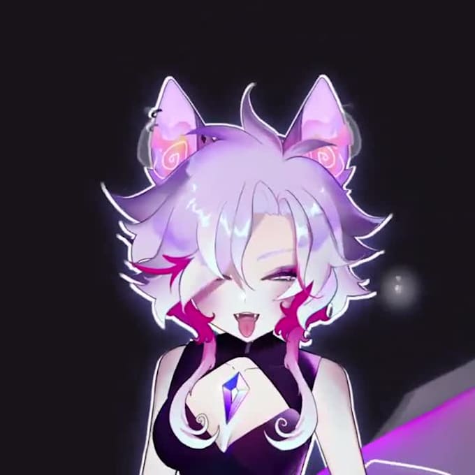 Live2d rigging 2d vtuber model live2d vtuber vtuber rigging anime ...