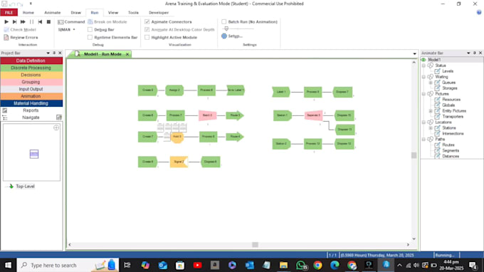 Do rockwell arena simulation projects, process analyzer and detailed ...