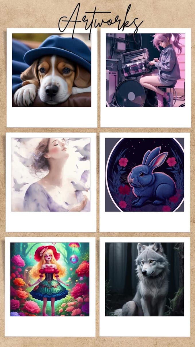 Create stunning and unique digital artworks for you by Claudiadelis ...